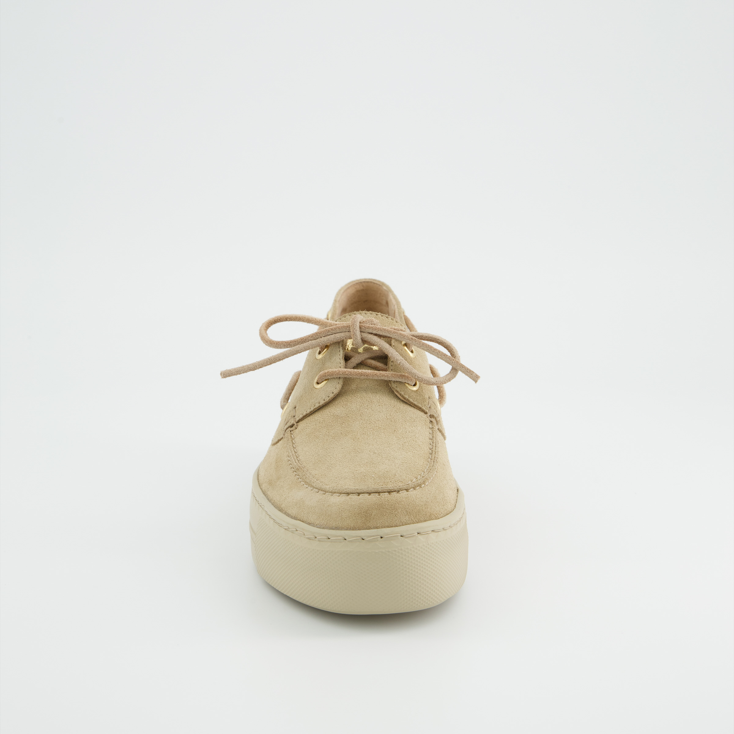 Lace-ups Beige