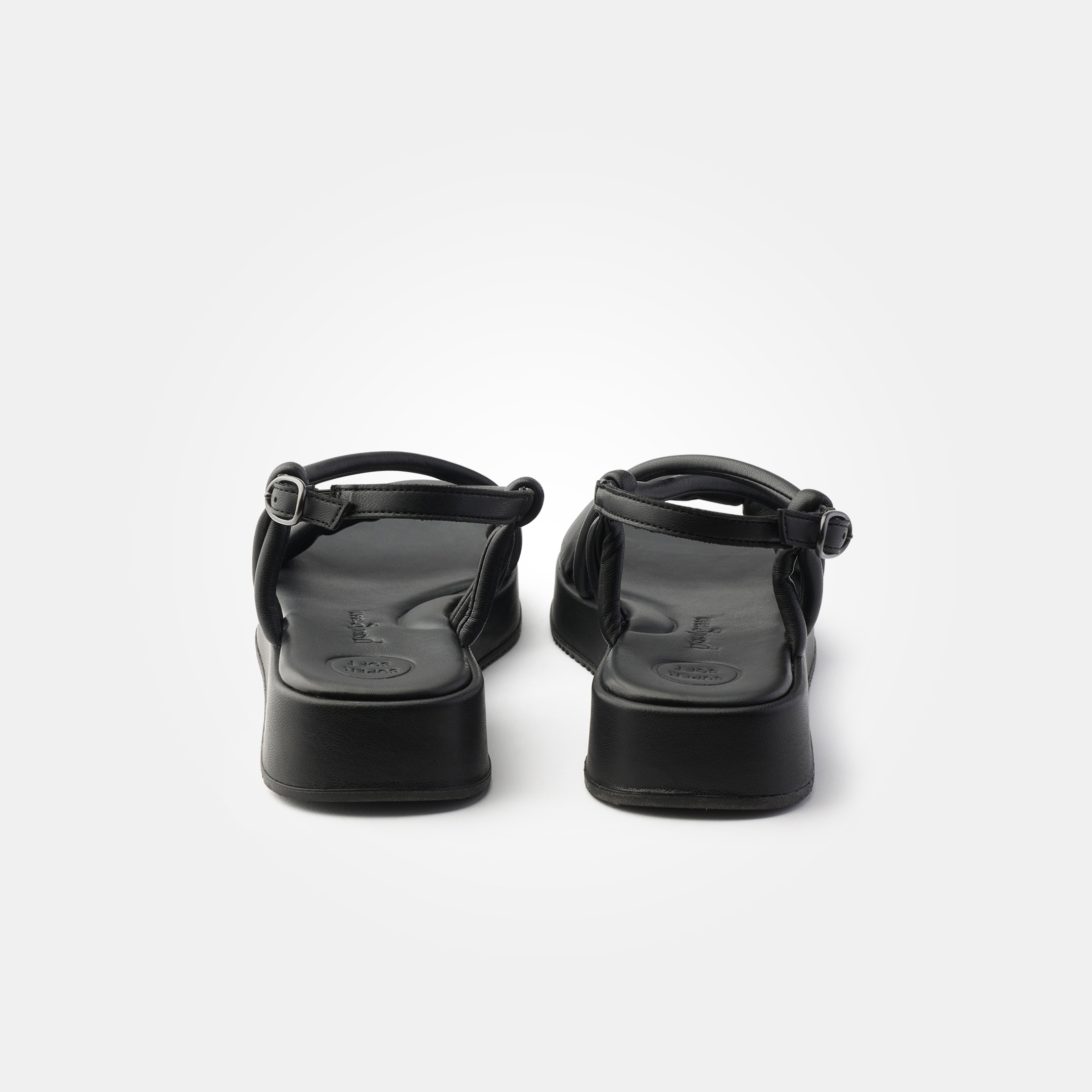 SUPER SOFT sandals in black - Paul Green